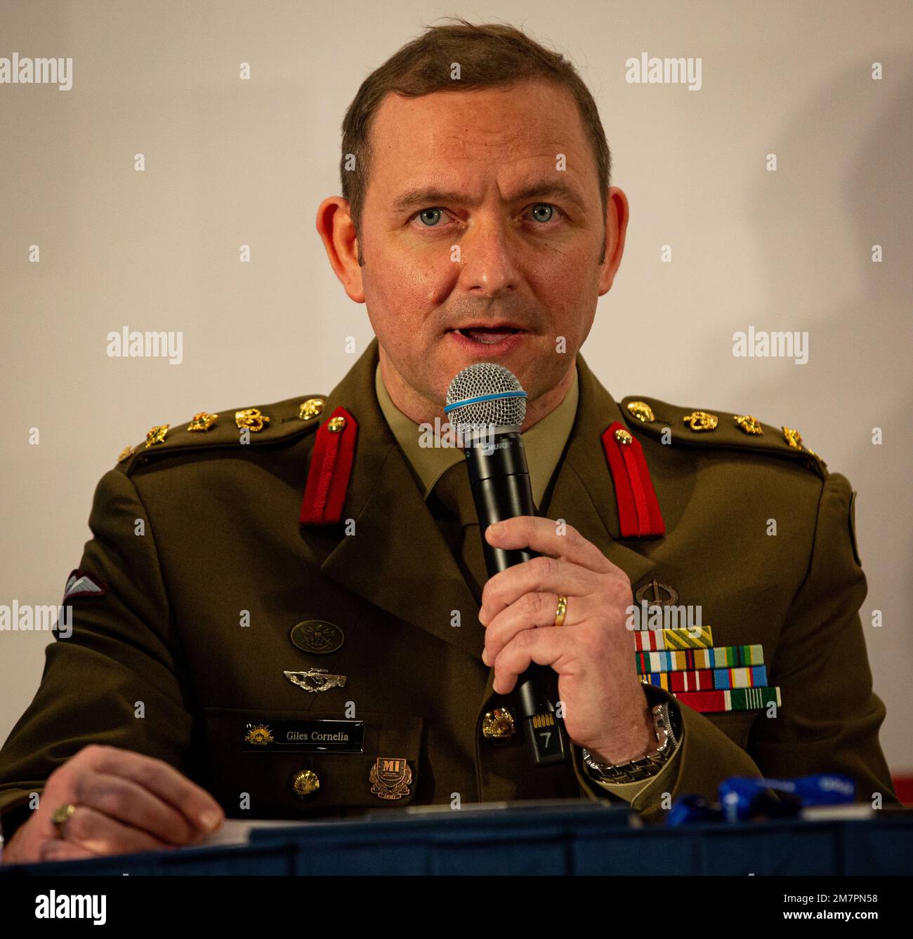 Australian Army Col. Giles Cornelia, Director Force Structure - Army ...