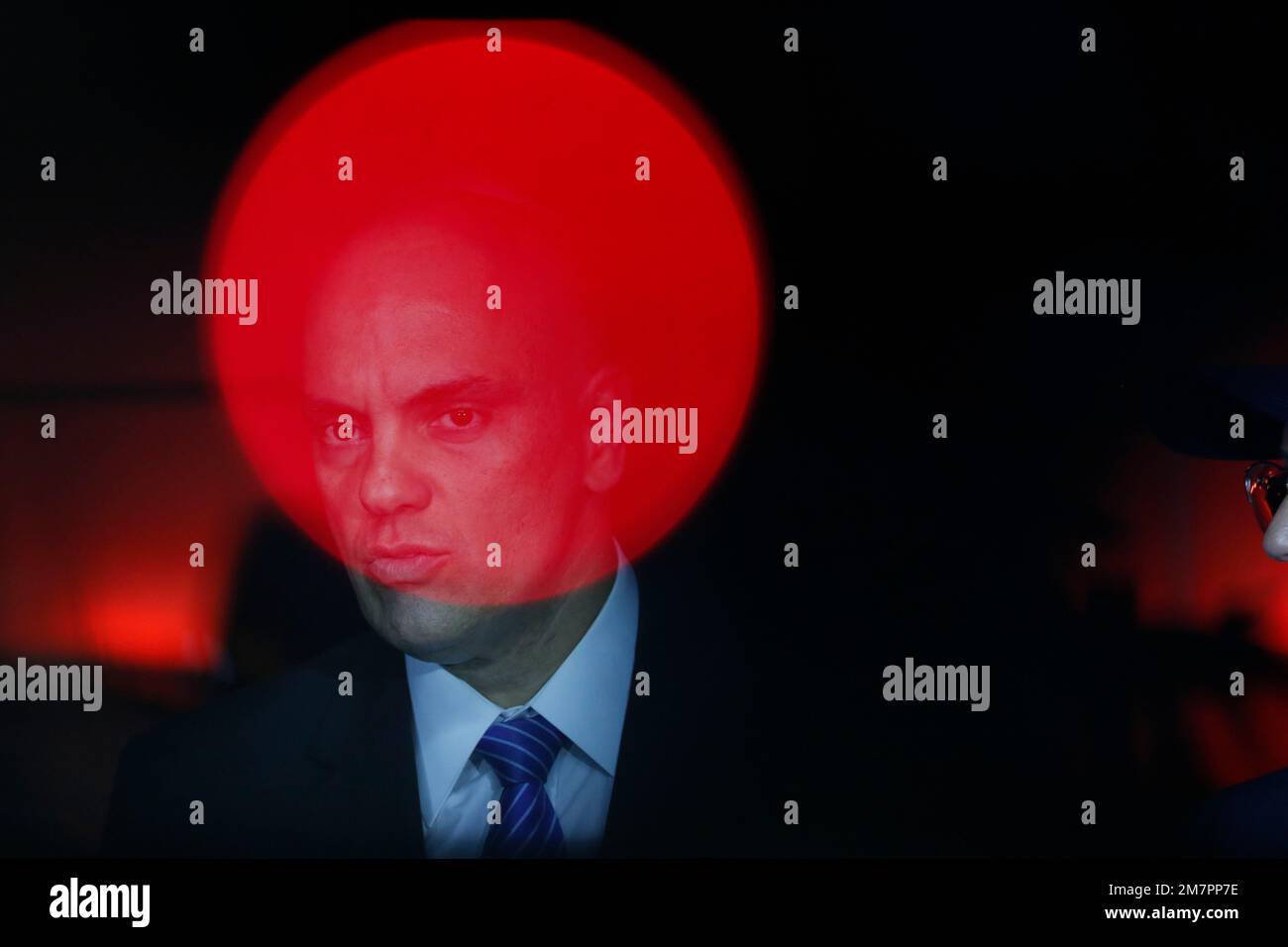 Portrait of Alexandre de Moraes brazilian Minister of Justice, named ...