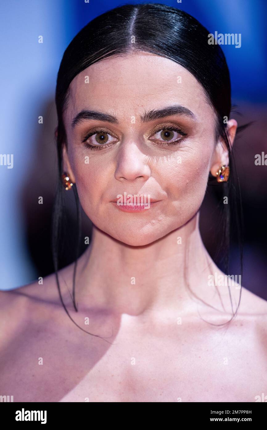 Hayley Squires Poses For Photographers Upon Arrival For The British