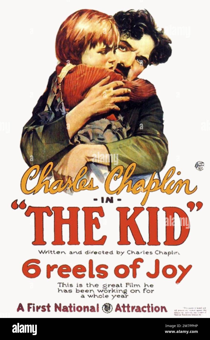THE KID 1921 First National silent film with Charles Chaplin and Jackie ...
