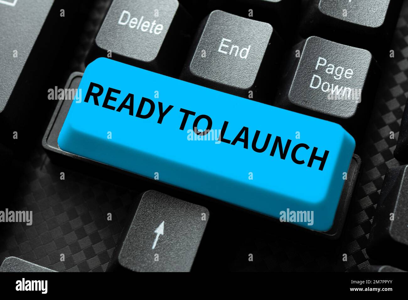 Sign displaying Ready To Launch. Internet Concept an event to celebrate ...