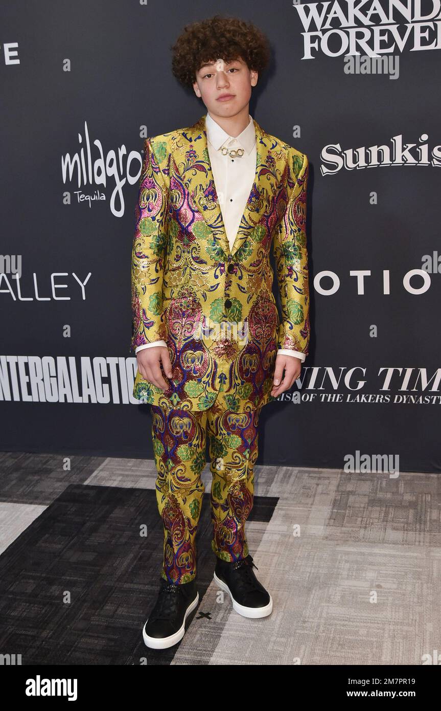 Julian Lerner arrives at the 5th annual Celebration of Black Cinema and ...