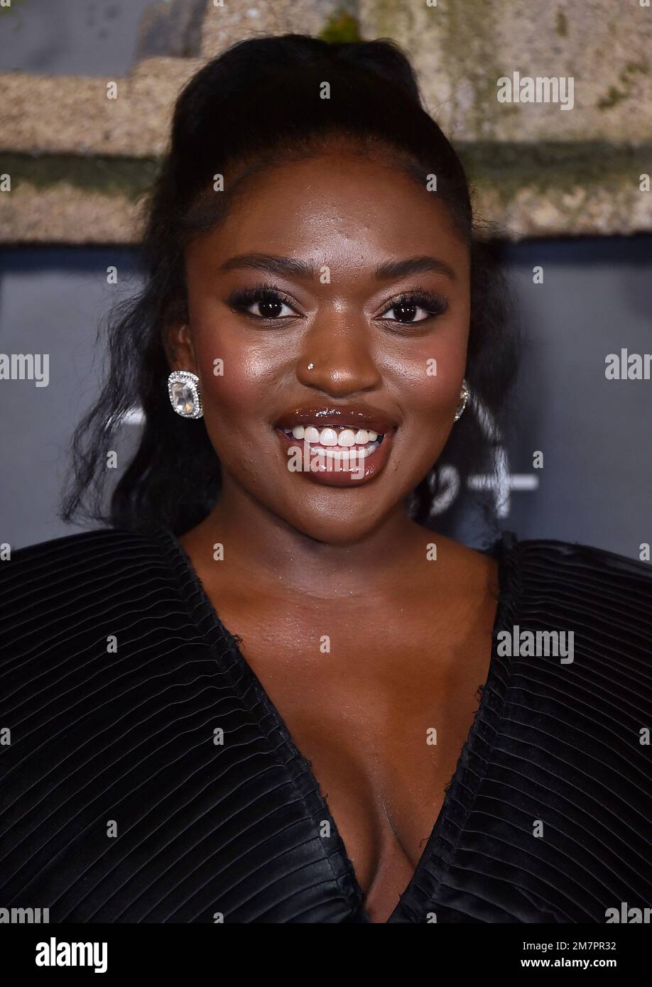 Zuri Reed arrives at a red carpet event for "National Treasure: Edge of ...