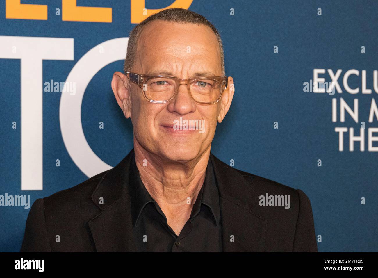 Tom Hanks poses during a photocall for "A Man Called Otto" on Monday ...