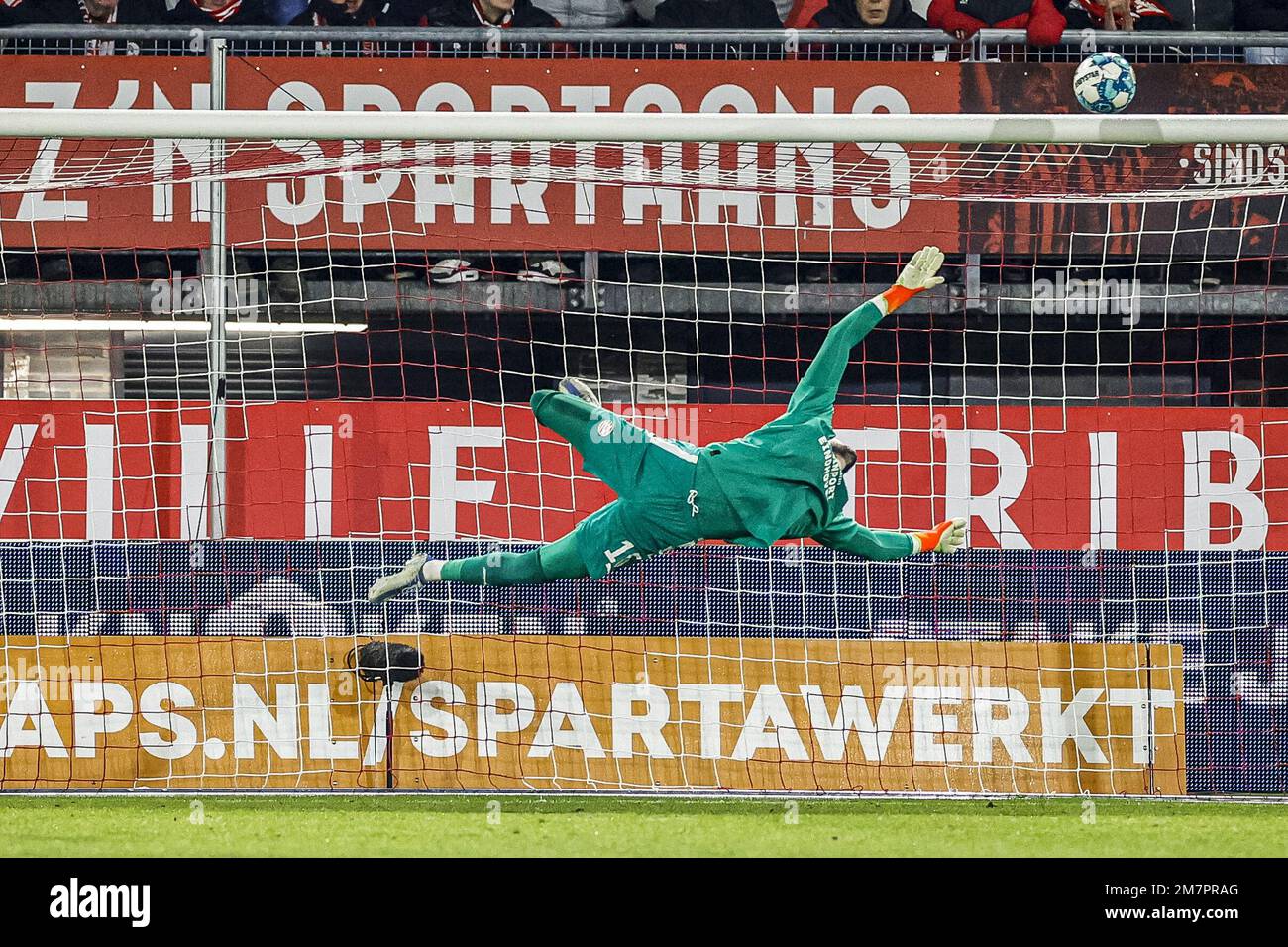 ROTTERDAM - PSV Eindhoven goalkeeper Joel Drommel during the 2nd round ...