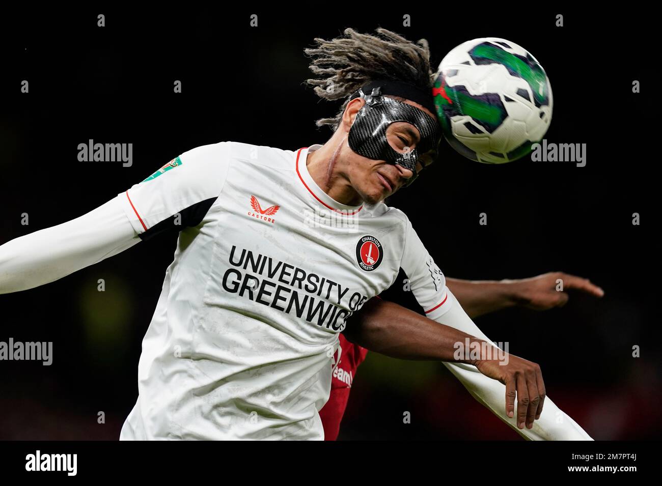 Manchester, England, 10th January 2023. Sean Clare of Charlton Athletic ...
