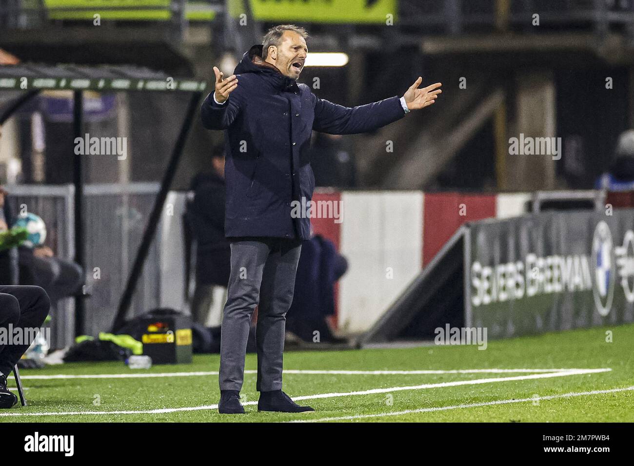 ROTTERDAM - Sparta Rotterdam coach Maurice Steijn during the 2nd round ...