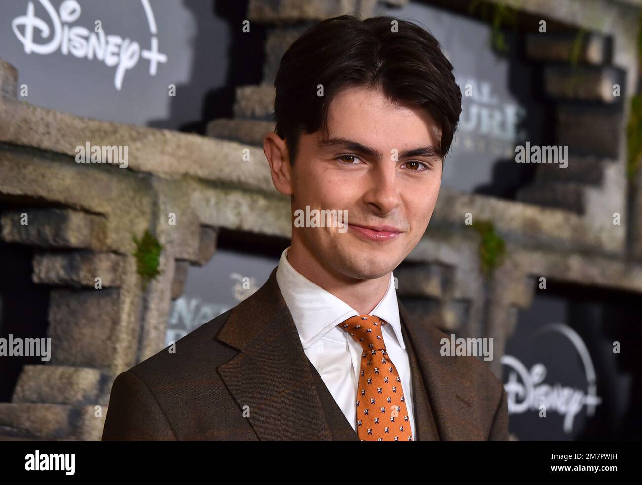 Dylan Michael Douglas arrives at a red carpet event for "National ...