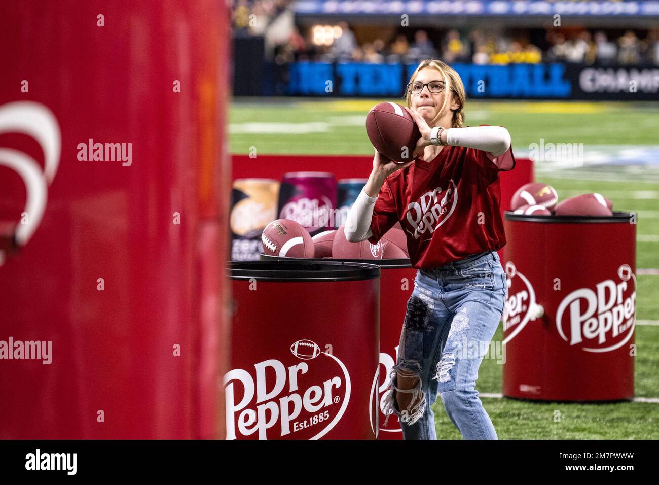IMAGE DISTRIBUTED FOR DR PEPPER - Sarah P. competing in the Dr Pepper ...