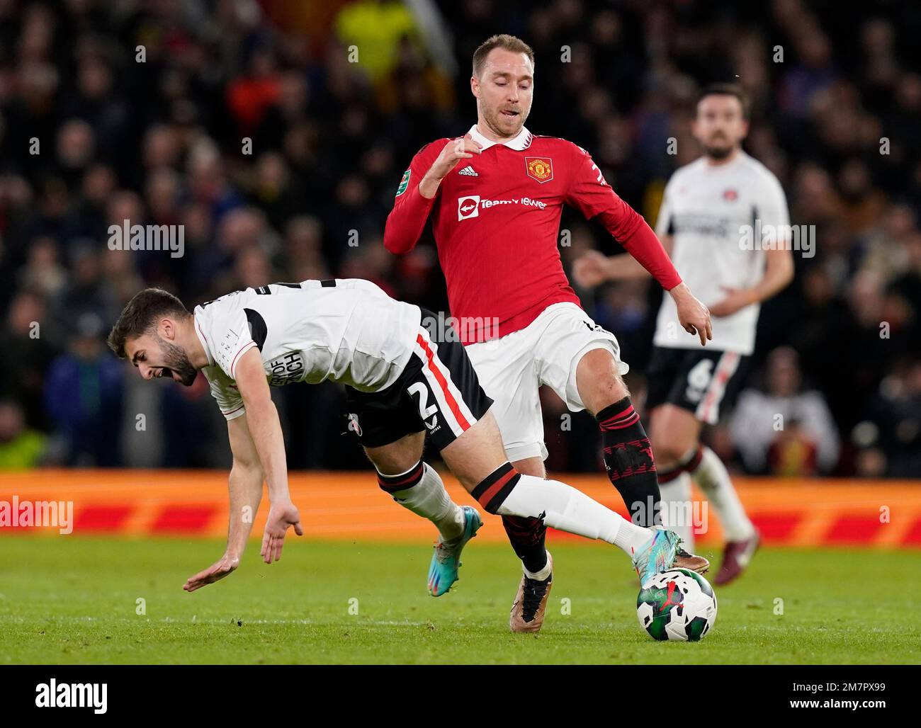 Manchester, England, 10th January 2023. Aaron Henry of Charlton ...