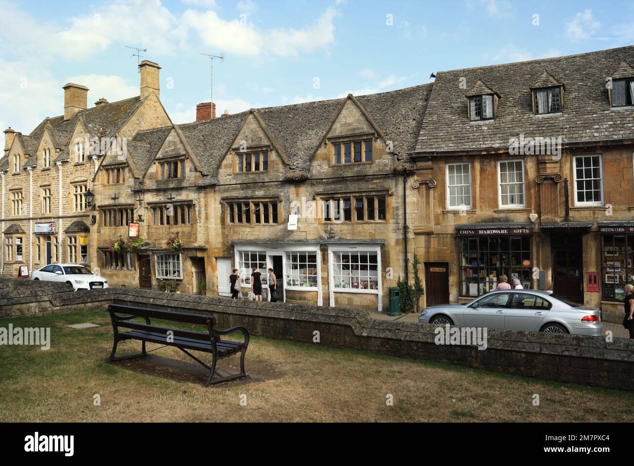 Chipping Campden High Street Gloucestershire England UK, town in the ...