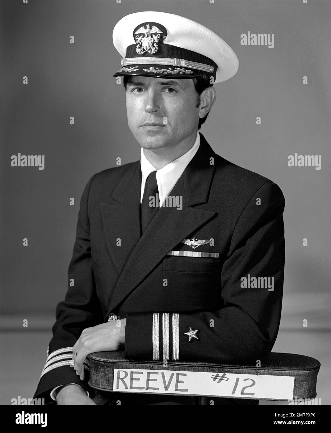 CDR Wayne G. Reeve, USNR (Ret.) (covered). Country: Unknown Stock Photo ...