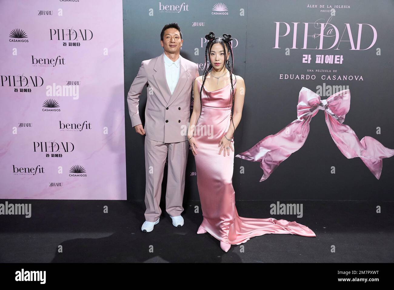 Madrid. Spain. 20230110, Songa Park, Alberto Jo Lee attends 'La Piedad ...