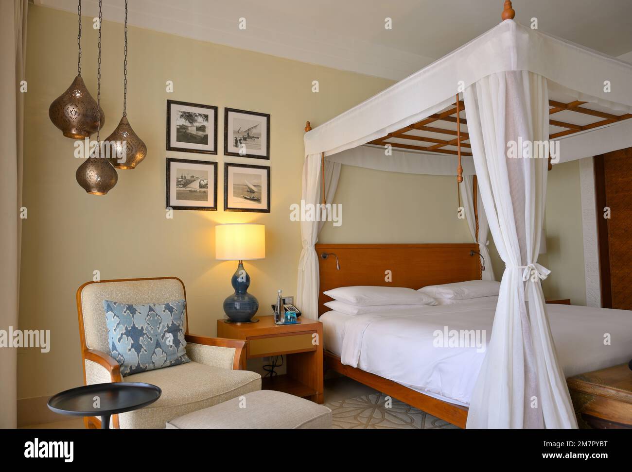 The luxury Park Hyatt hotel at the beachfront of the Stone Town (Unesco ...