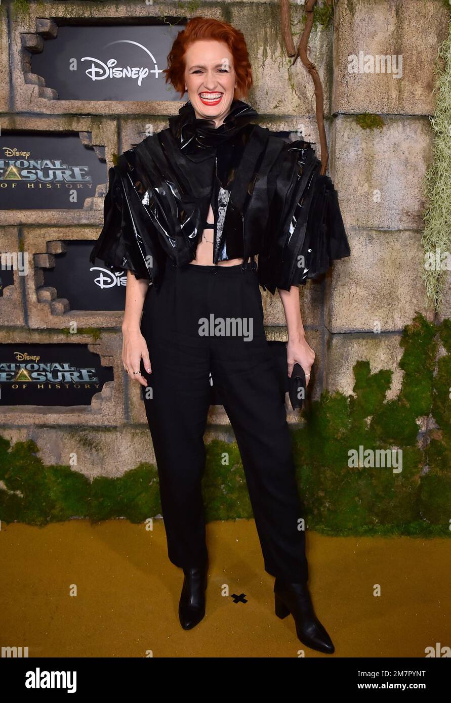 Breeda Wool arrives at a red carpet event for "National Treasure: Edge ...