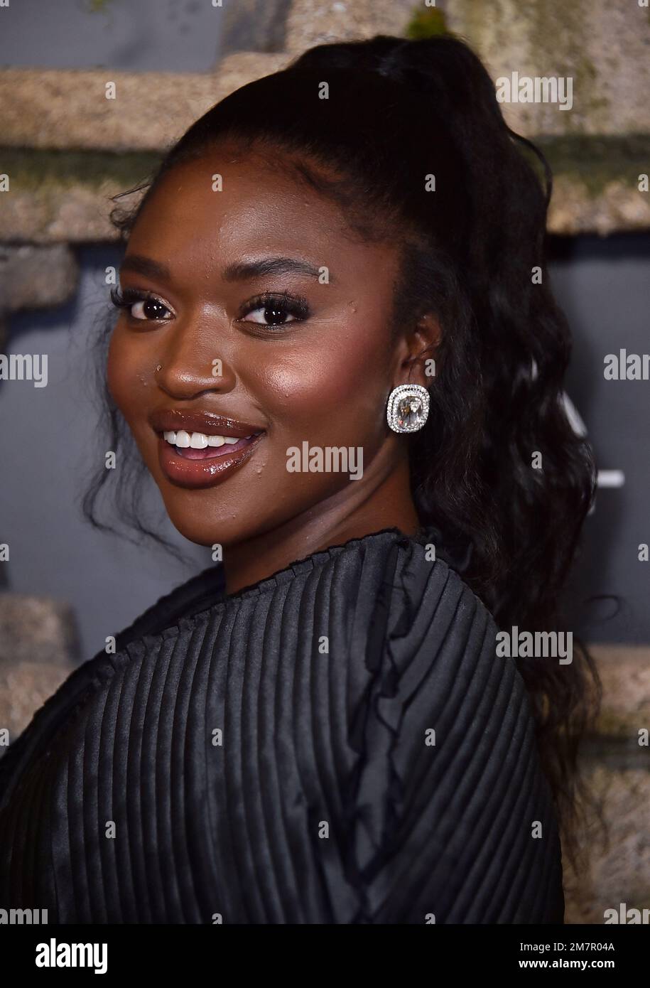 Zuri Reed arrives at a red carpet event for "National Treasure: Edge of ...