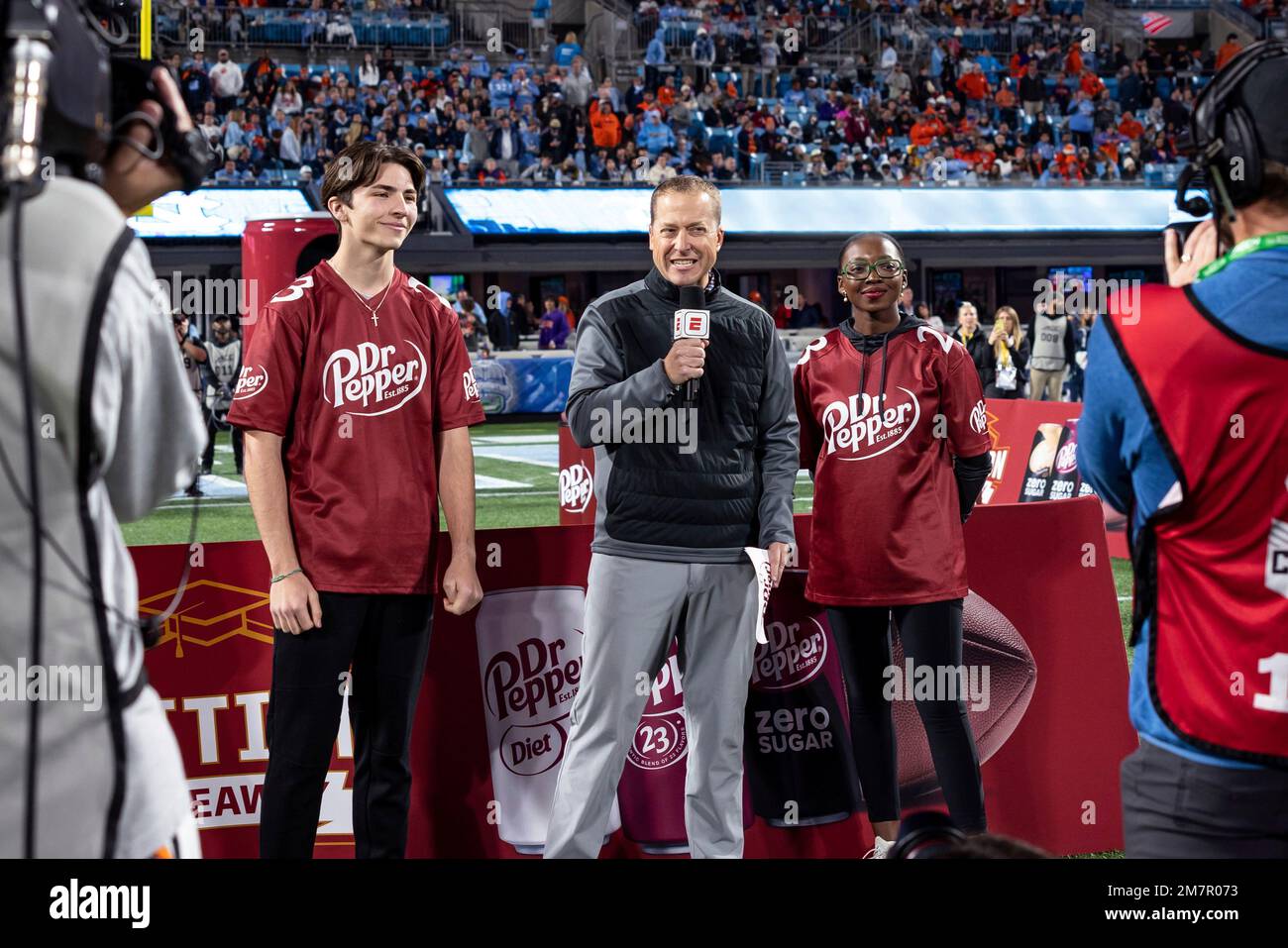 IMAGE DISTRIBUTED FOR DR PEPPER - Gavin K., left, and Althea M., right ...
