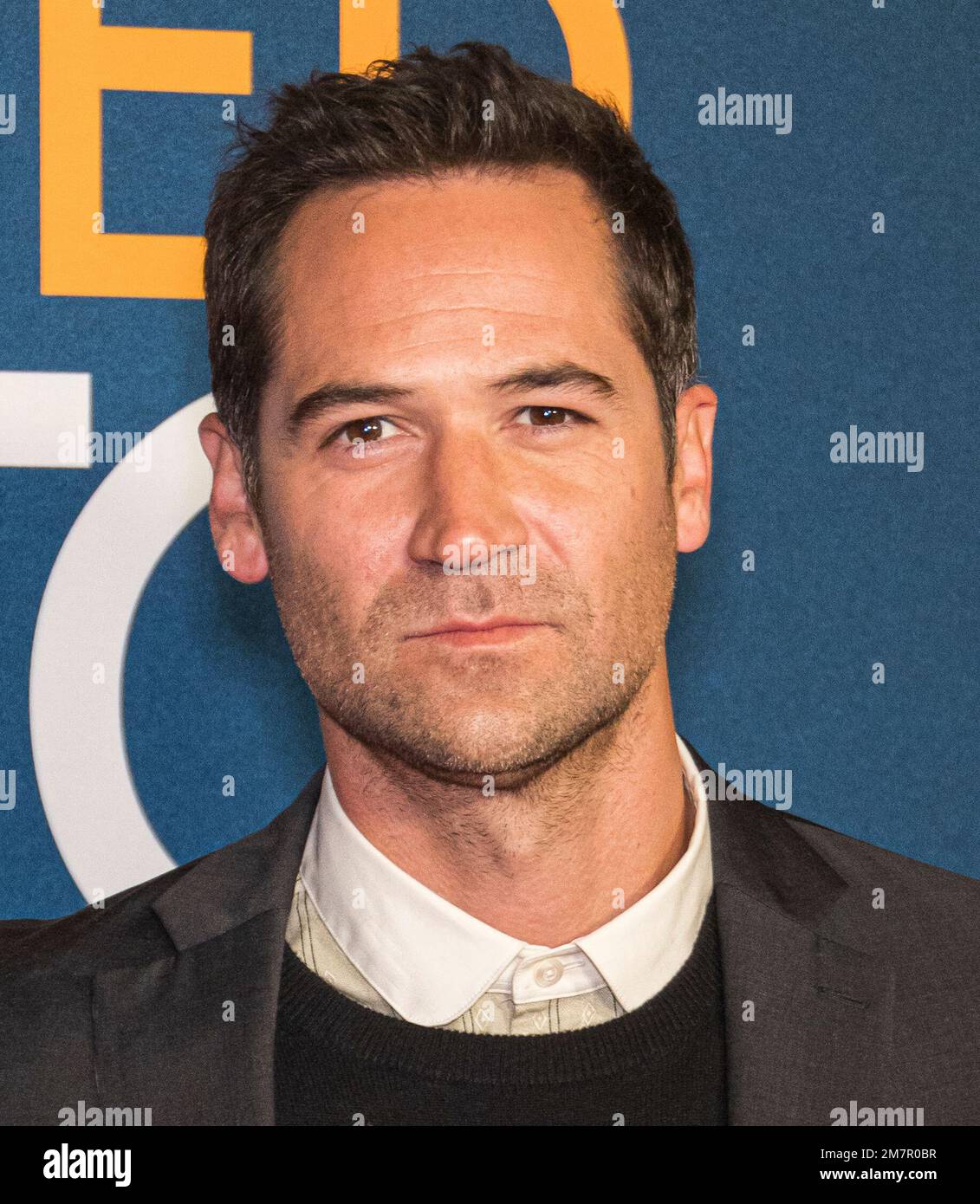 Manuel Garcia-Rulfo poses during a photocall for "A Man Called Otto" on ...