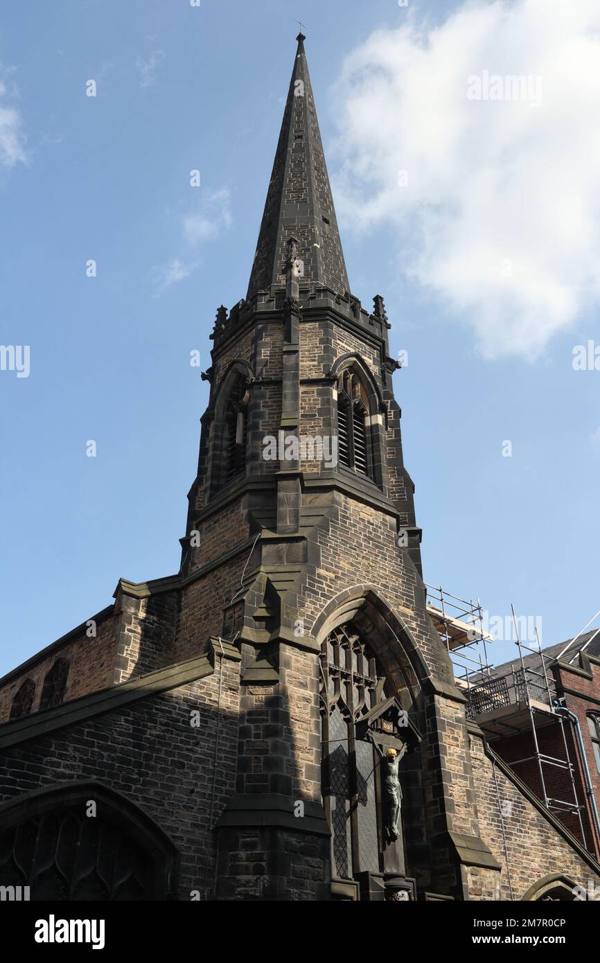 St Matthews church, Carver street, Sheffield, England, UK Stock Photo ...