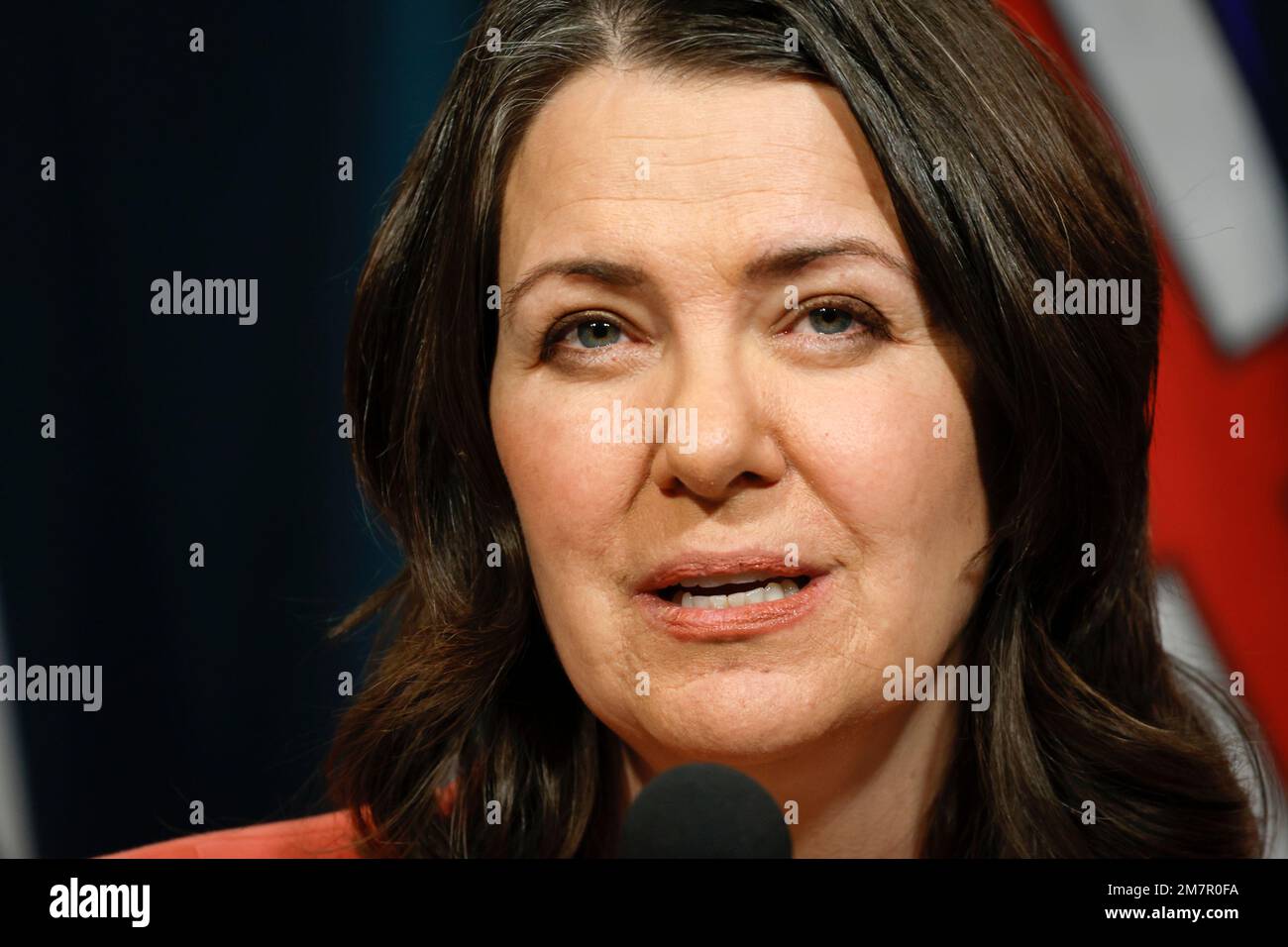 Alberta Premier Danielle Smith gives an Alberta government update in ...