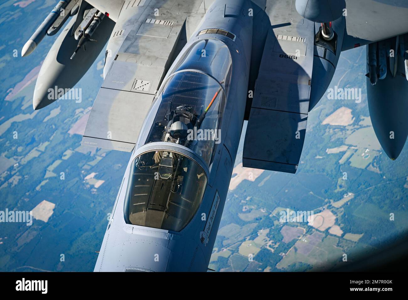 A U.S. Air Force F-15 Eagle with the 125th Fighter Wing, Florida Air ...