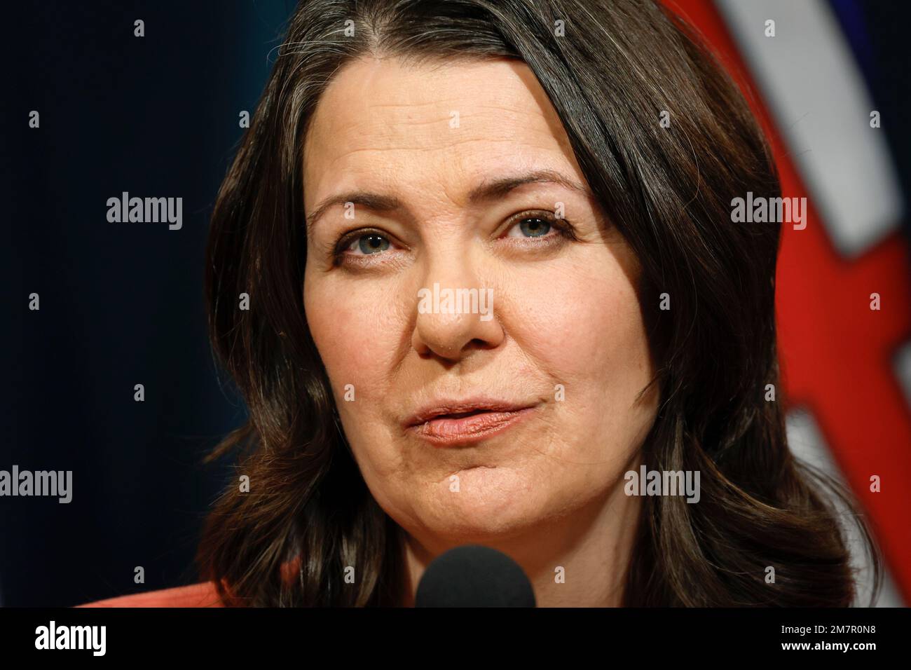 Alberta Premier Danielle Smith gives an Alberta government update in ...