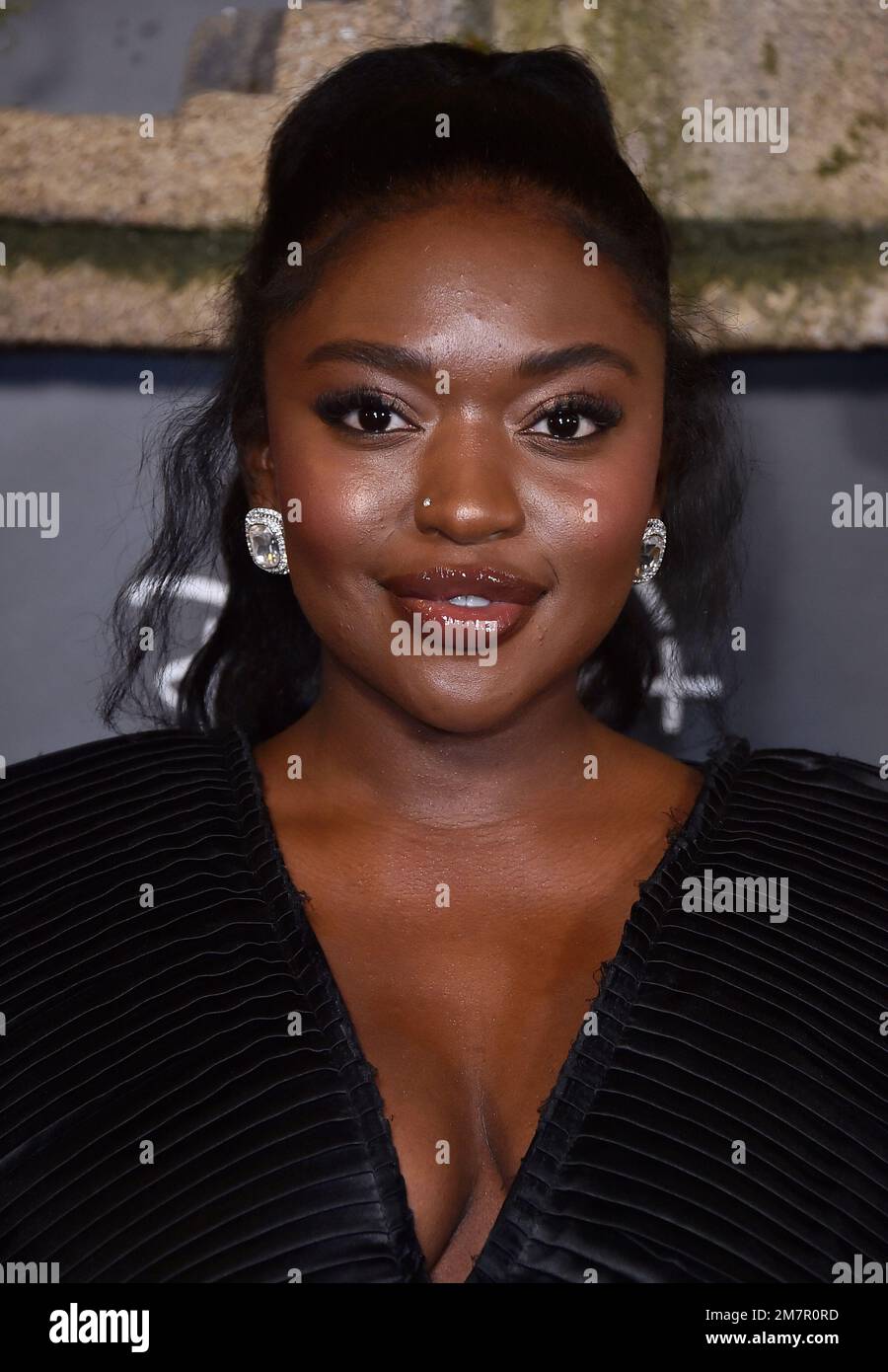 Zuri Reed arrives at a red carpet event for "National Treasure: Edge of History," Monday, Dec. 5 ...