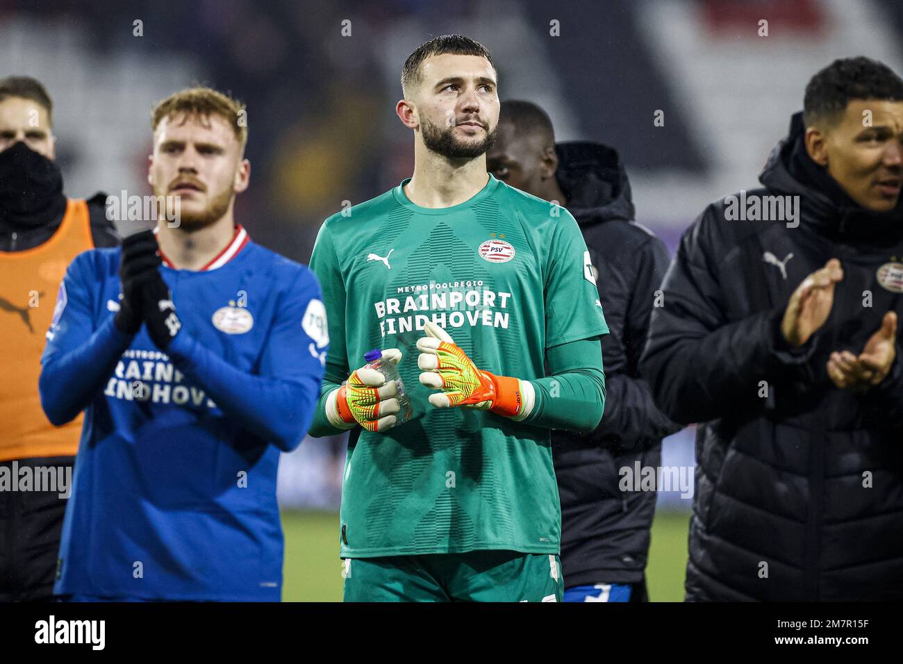 ROTTERDAM - PSV Eindhoven goalkeeper Joel Drommel during the 2nd round ...