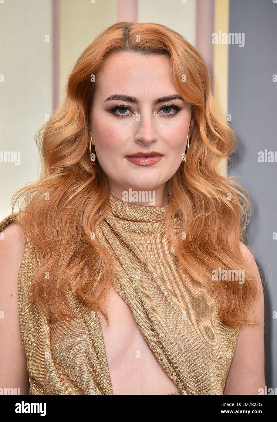 Amelia Dimoldenberg arrives at the 80th annual Golden Globe Awards at ...