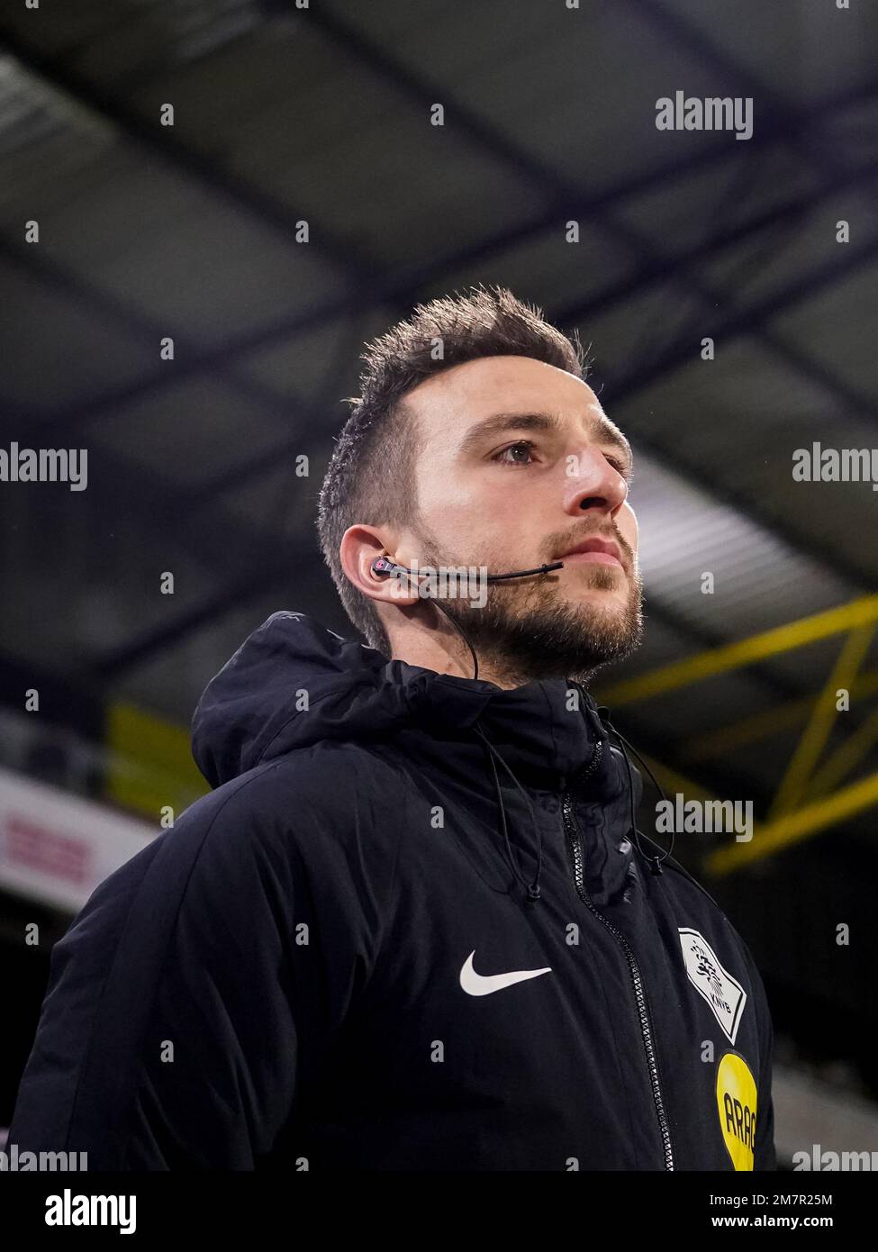 BREDA, NETHERLANDS - JANUARY 10: Fourth official Luuk Timmer during the ...