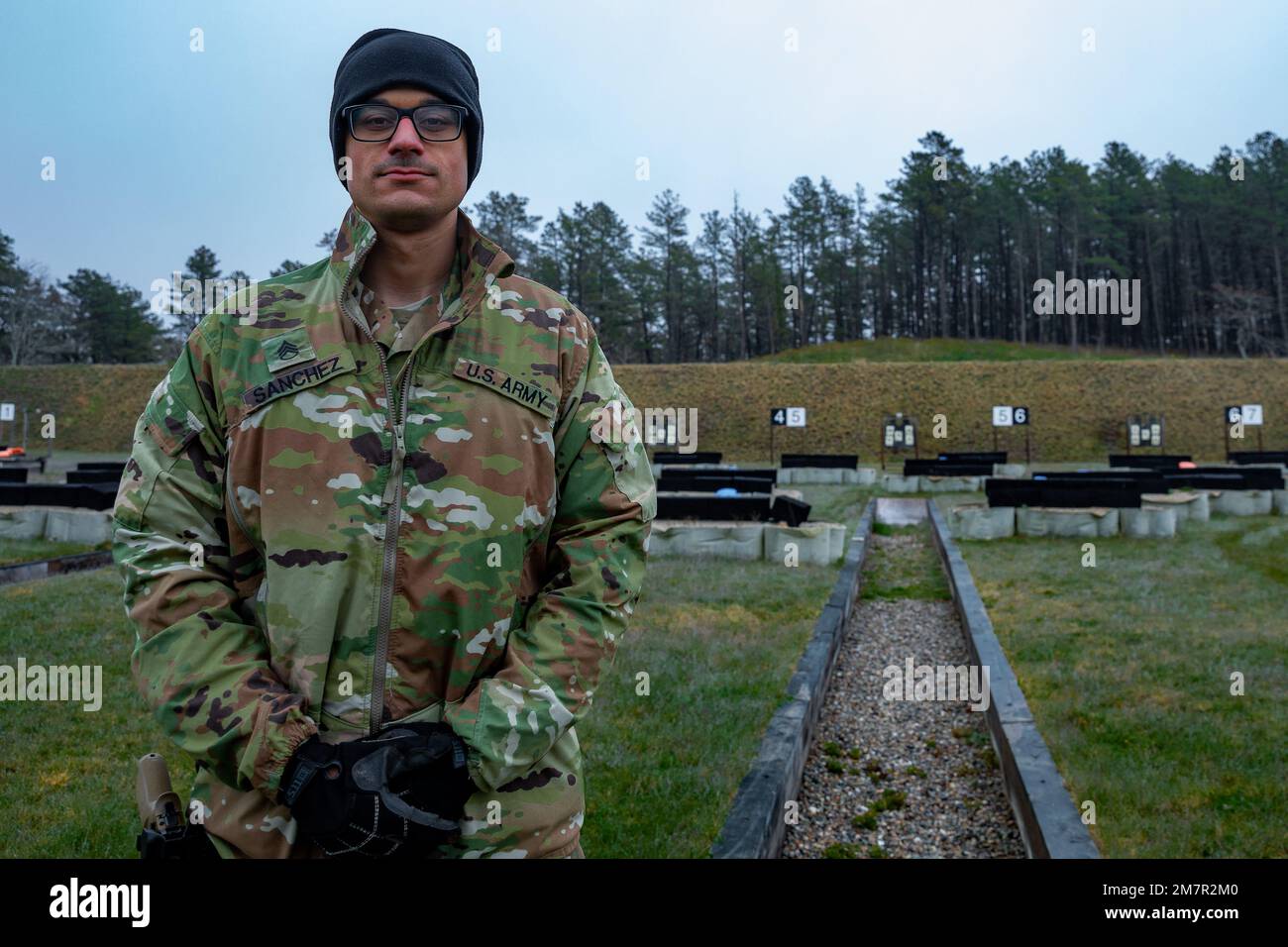 U.S. Army Staff Sgt. Alexander Sanchez, military police assigned to the ...