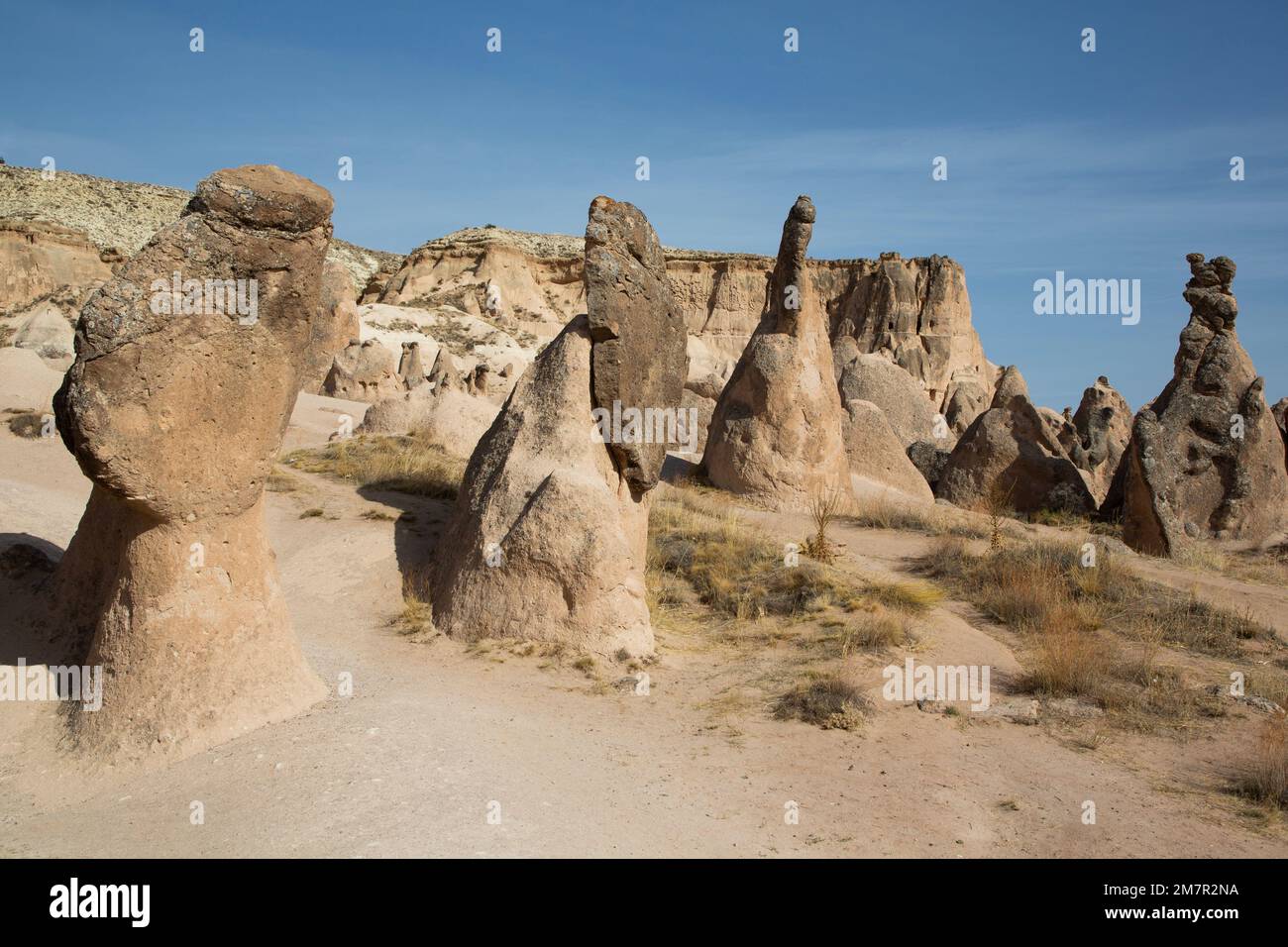 Devrent Valley (Imitation Valley), Cappadocia, Nevsehir, Turkey Stock ...