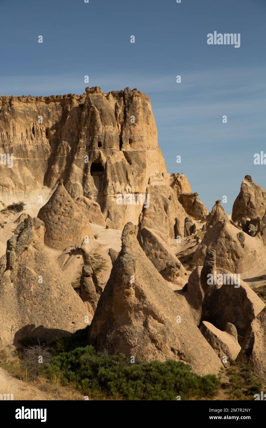 Devrent Valley (Imitation Valley), Cappadocia, Nevsehir, Turkey Stock ...
