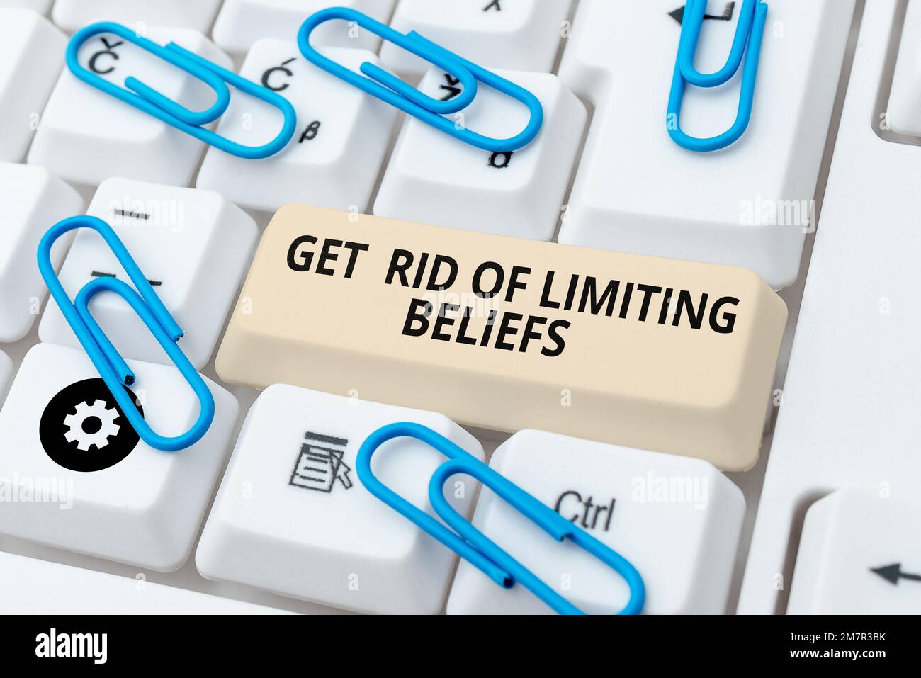 Text showing inspiration Get Rid Of Limiting Beliefs. Concept meaning ...