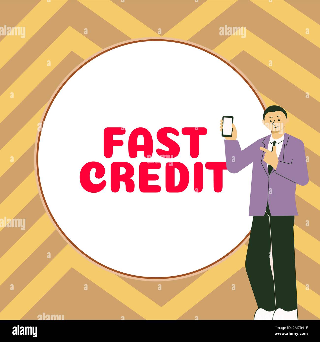 Writing displaying text Fast Credit, Business idea Apply for a fast ...