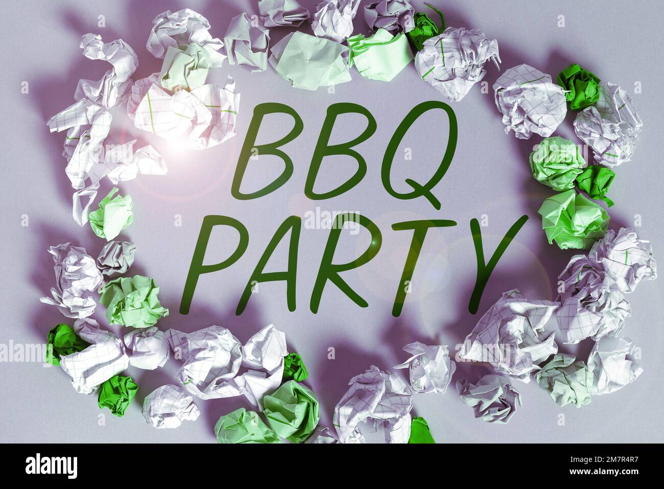 Conceptual caption Bbq Party, Internet Concept usually done outdoors by smoking meat over wood ...