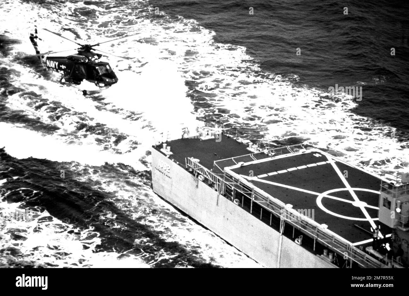 Right side view of an SH-2F Seasprite Mark 1 Light Airborne Multi ...