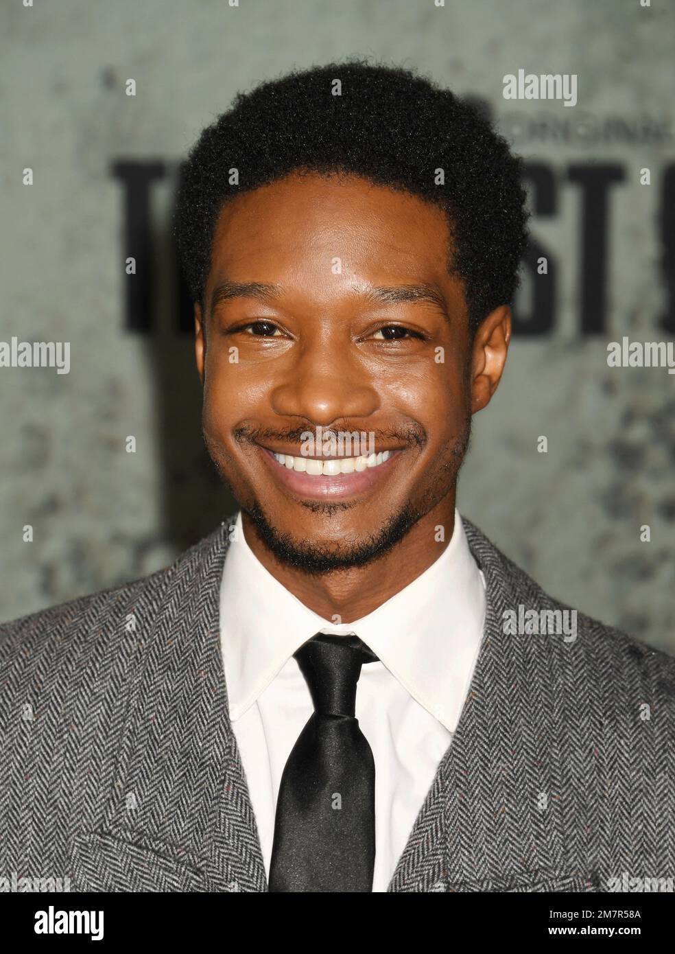 Los Angeles, California, USA. 09th Jan, 2023. Lamar Johnson attends the Los Angeles Premiere of ...
