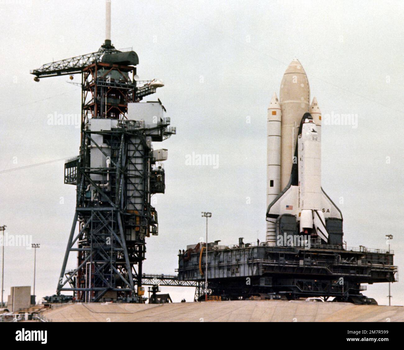 The Space Transportation System (STS) shuttle Columbia aboard the ...