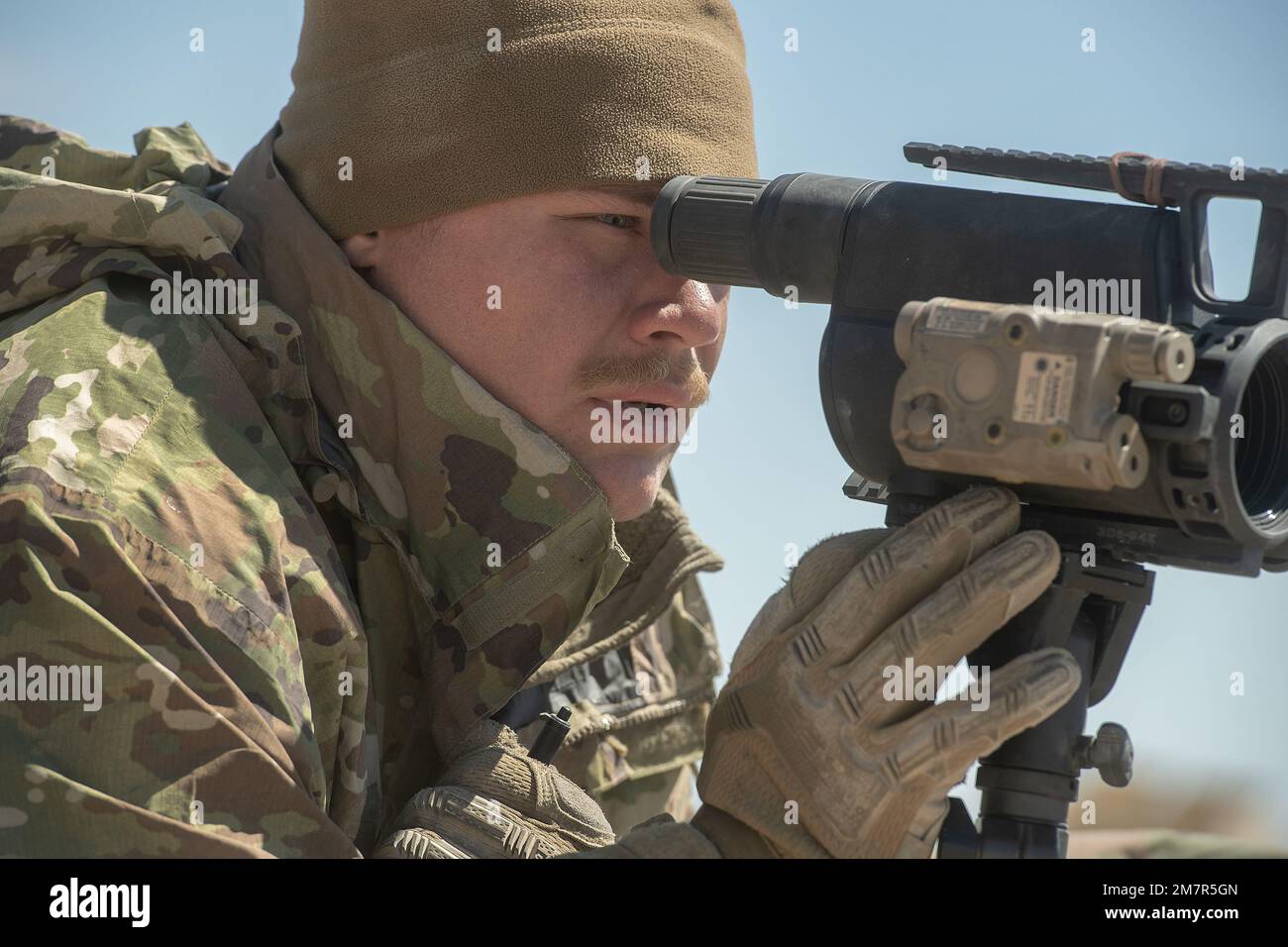 During firing exercises snipers frequently check target location ...