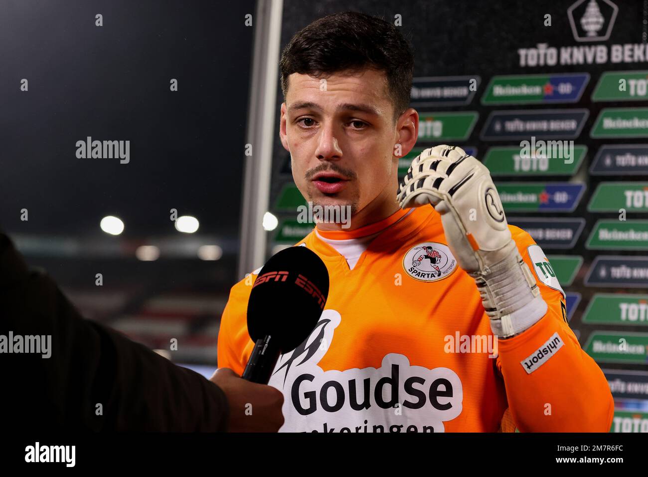 ROTTERDAM, NETHERLANDS - JANUARY 10: Nick Olij of Sparta Rotterdam ...