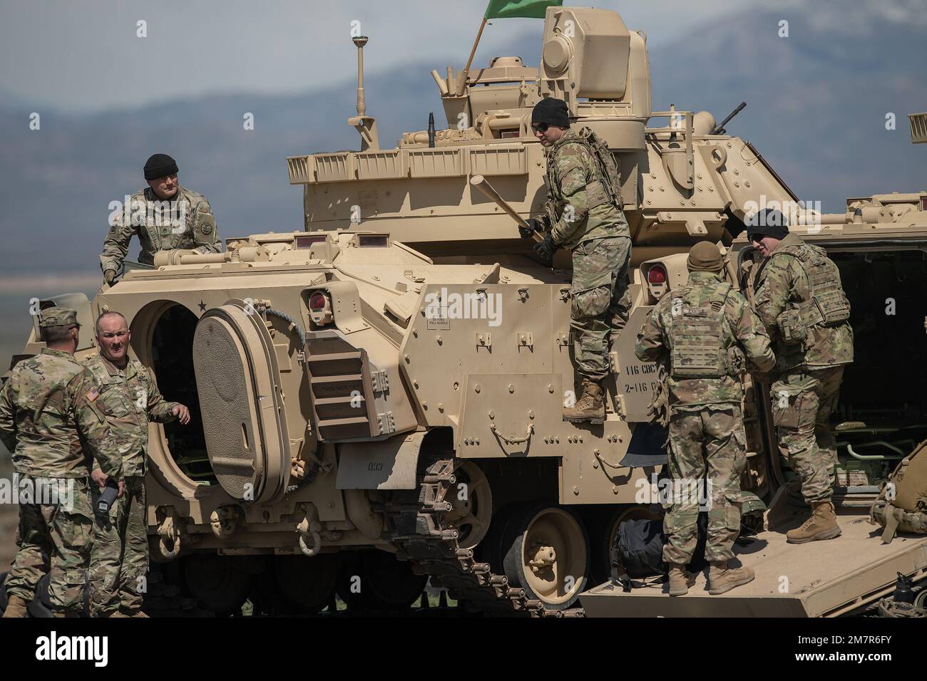 The 116th Cavalry Brigade Combat Team of the Idaho Army National Guard ...
