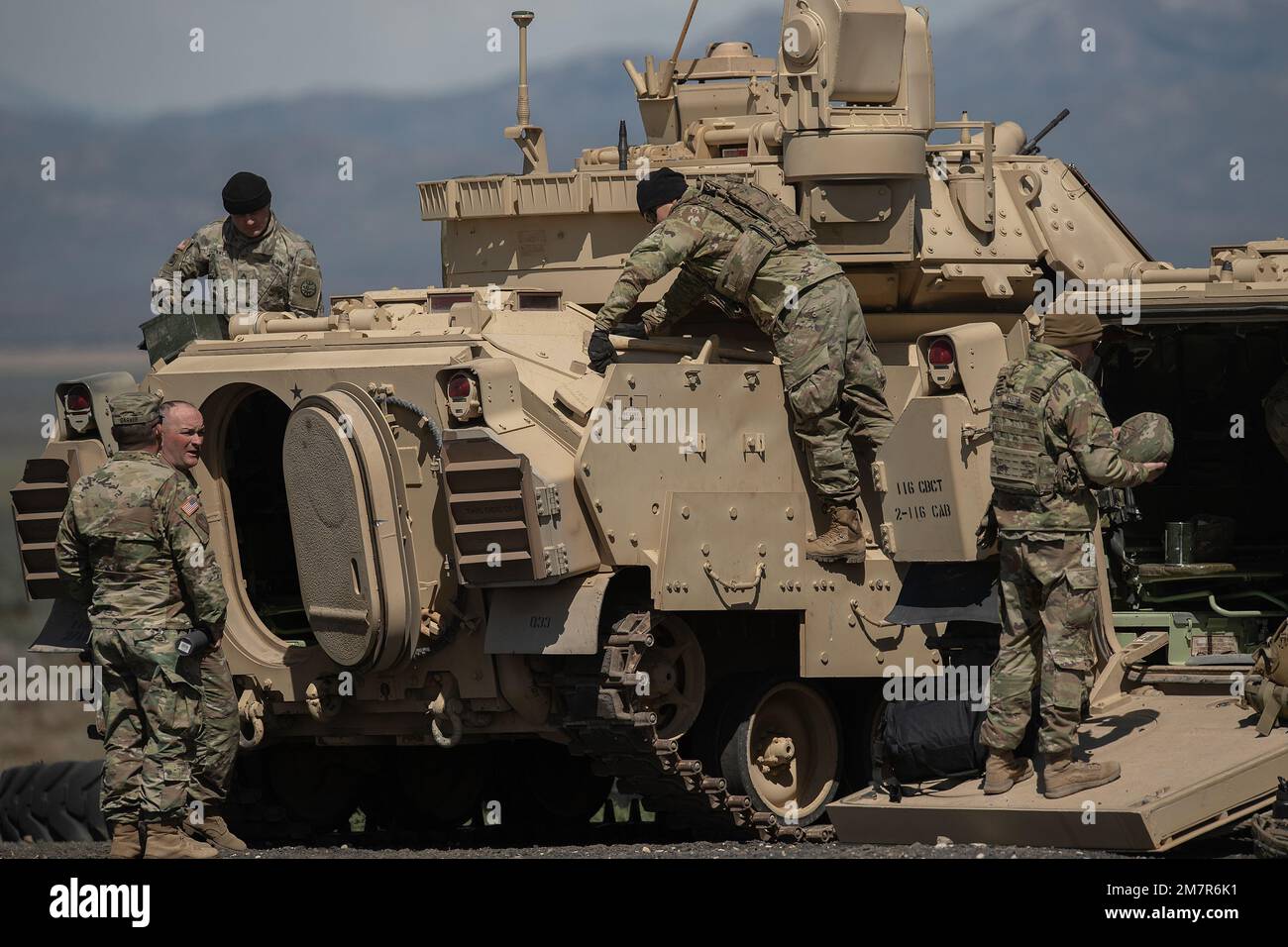 The 116th Cavalry Brigade Combat Team of the Idaho Army National Guard ...