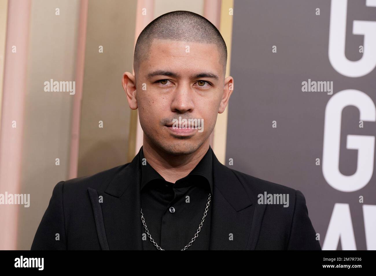 Noel Miller arrives at the 80th annual Golden Globe Awards at the ...
