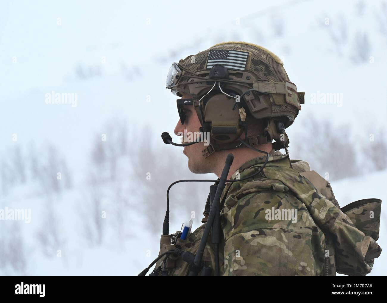 U.S. Air Force Master Sgt. Chris Koper, a joint terminal attack ...