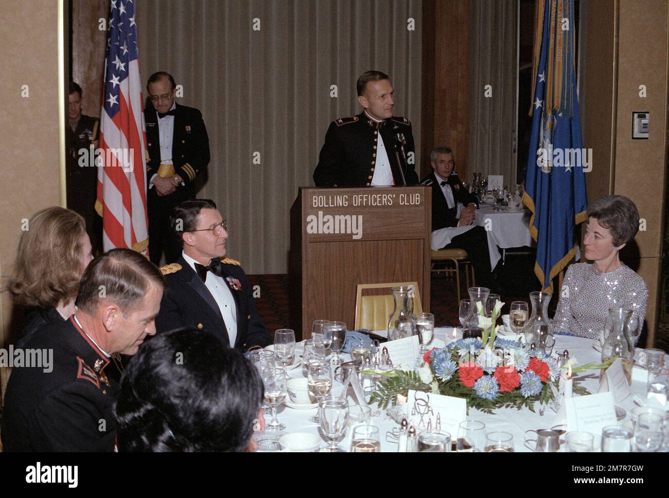 COL William L. Hammack, the Marine Corps representative to the ...