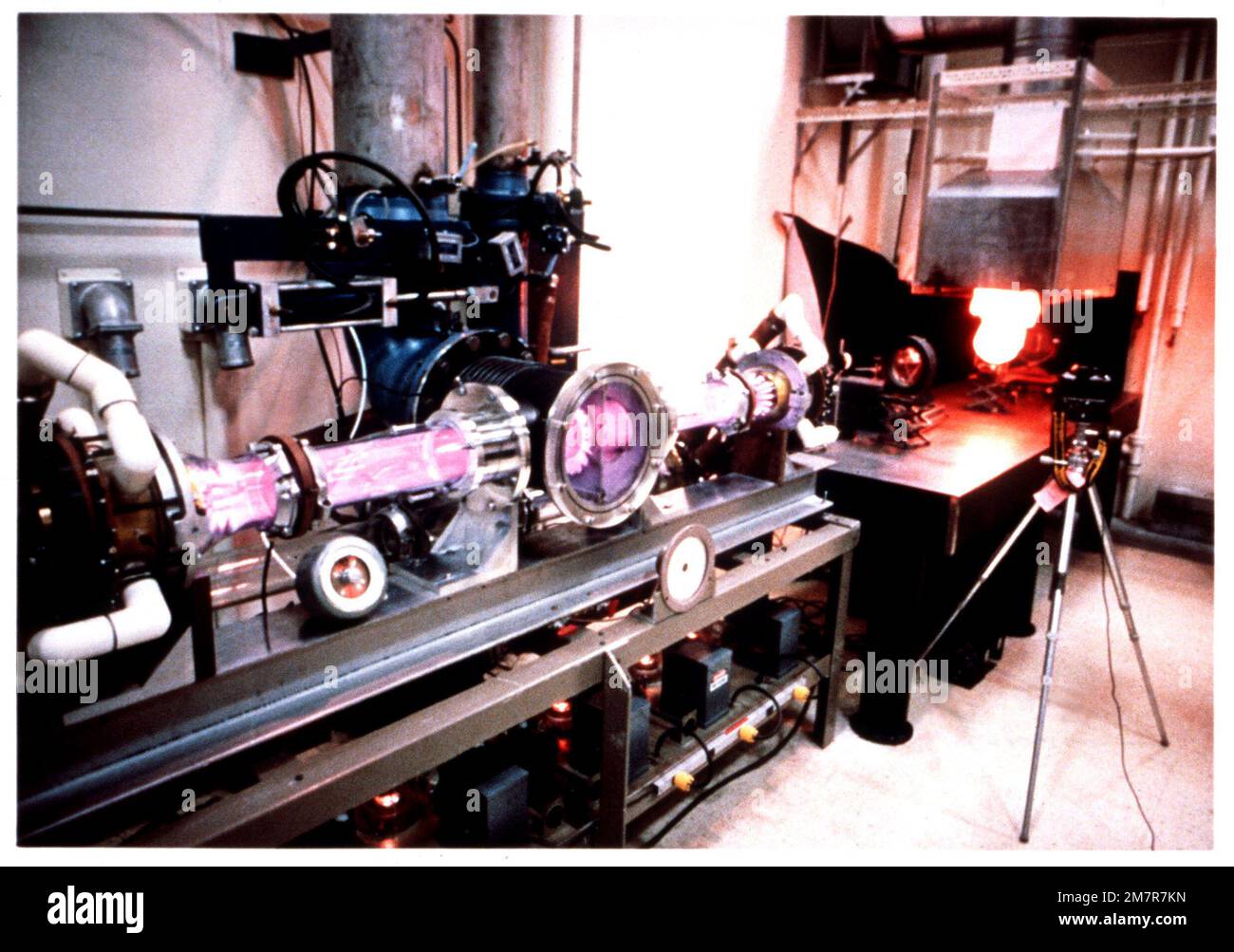 ARTO high energy laser program in the Air Force Weapons Laboratory. Country: Unknown Stock Photo ...