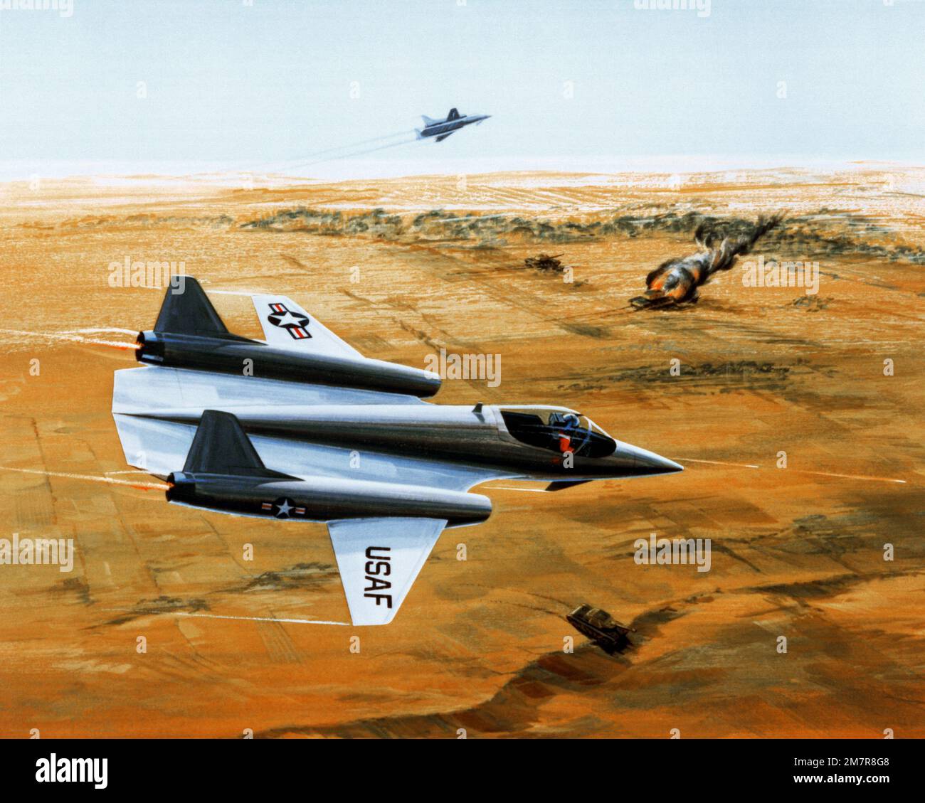 Artist's concept of an Advanced Fighter Technology Integration design ...