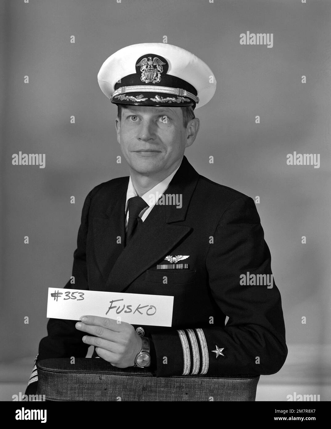 CDR George Michael Fusko, USNR (Ret.) (covered). Country: Unknown Stock ...