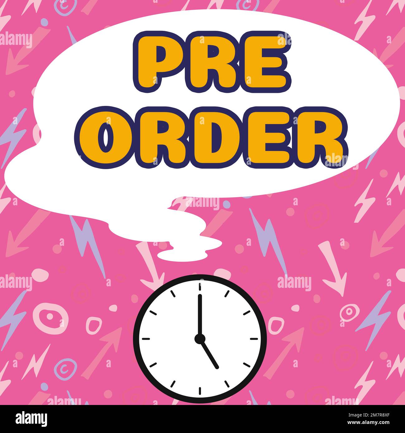 Text sign showing Pre Order. Business showcase an order for a product ...